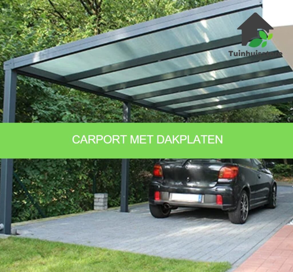 Carport met dakplaten: materialen, dakhelling en kosten